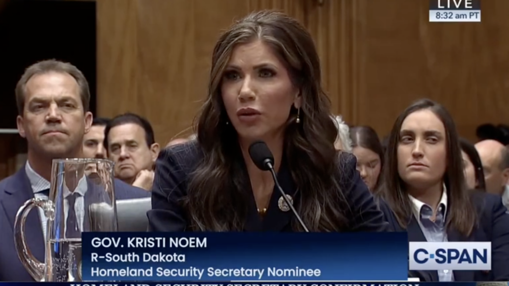 Democrat Senator Demands Kristi Noem "Put Aside" Concerns Of DHS Losing ...