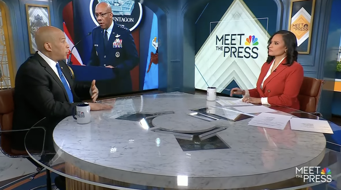 Sen. Booker Says He's "Proud" To See "Growing" Movement To Stop Trump ...