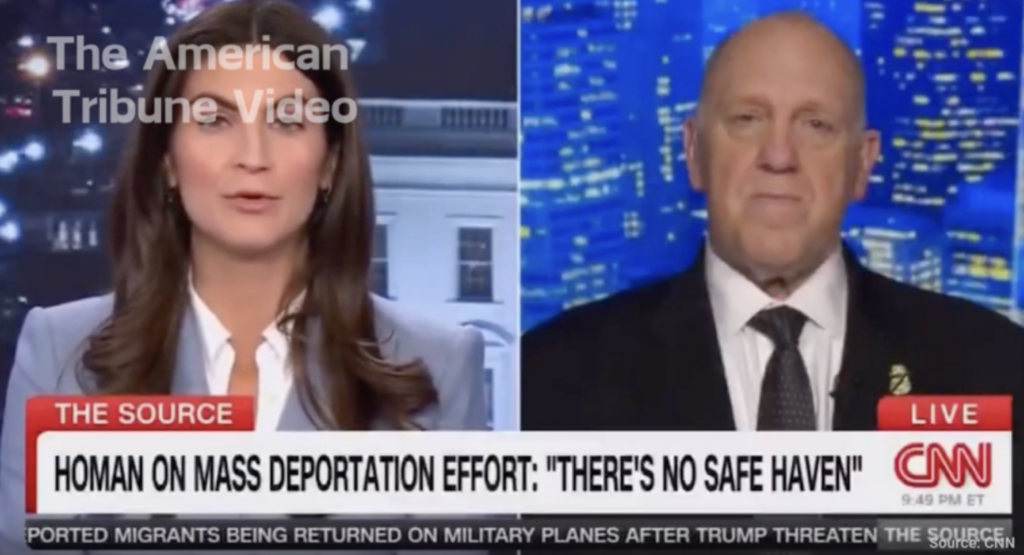 WATCH: Tom Homan Calmly Shuts Down CNN's Kaitlin Collins Live On TV ...
