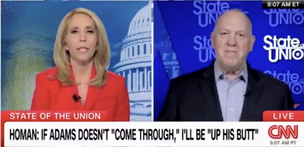 WATCH: Dana Bash Melts Down As Tom Homan Wipes The Floor With Her On ...