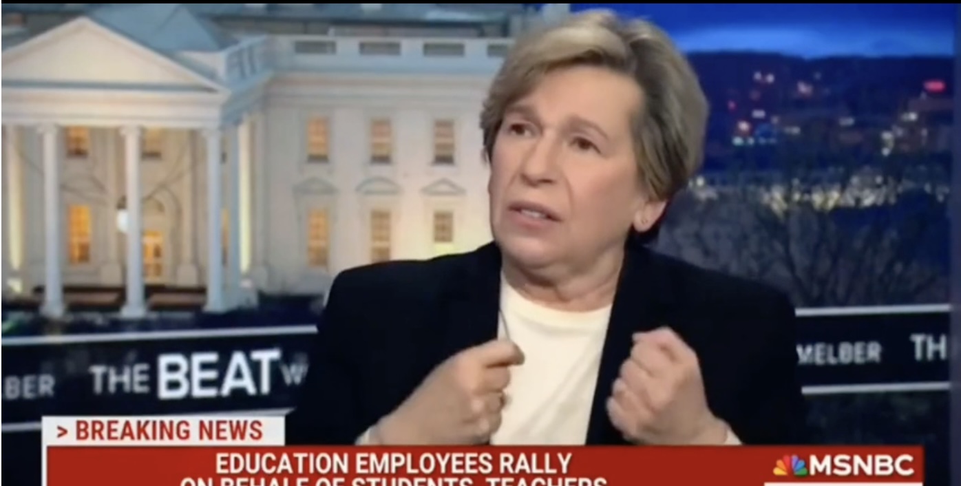 Teachers Union President Randi Weingarten Has Live On Air, "Spitting ...