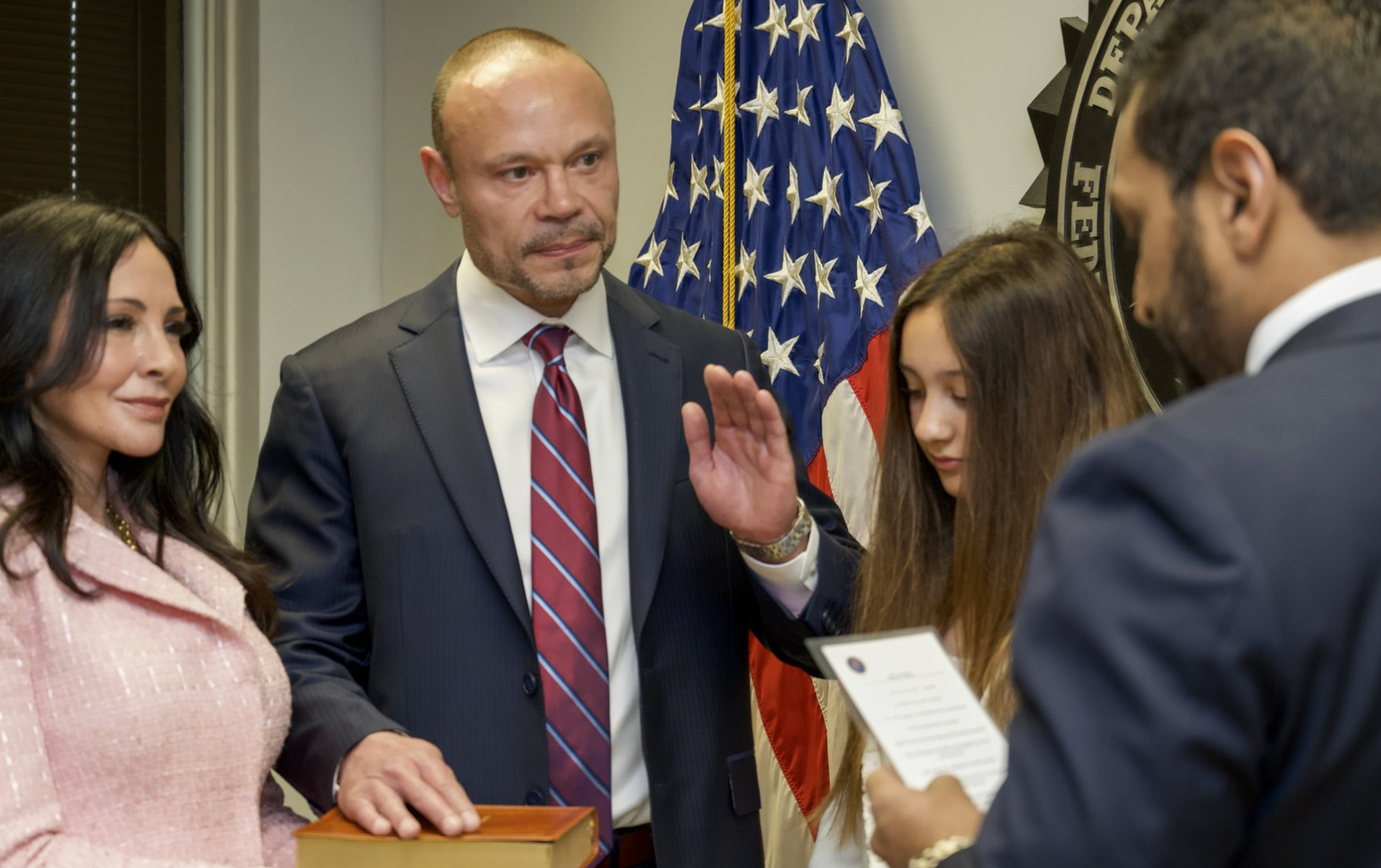 Just In: Bongino Sworn In As #2 At The FBI - The American Tribune.com
