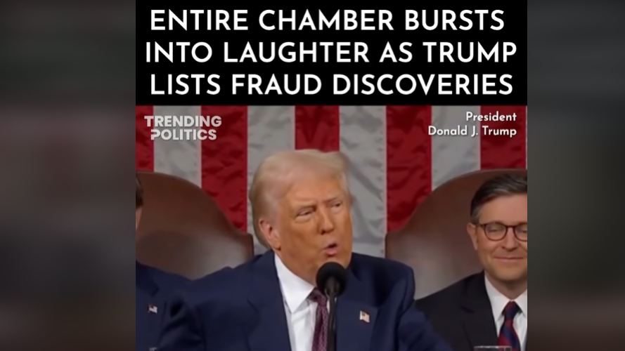 WATCH: House Chamber Roars With Laughter As Trump Rattles Off DOGE's ...