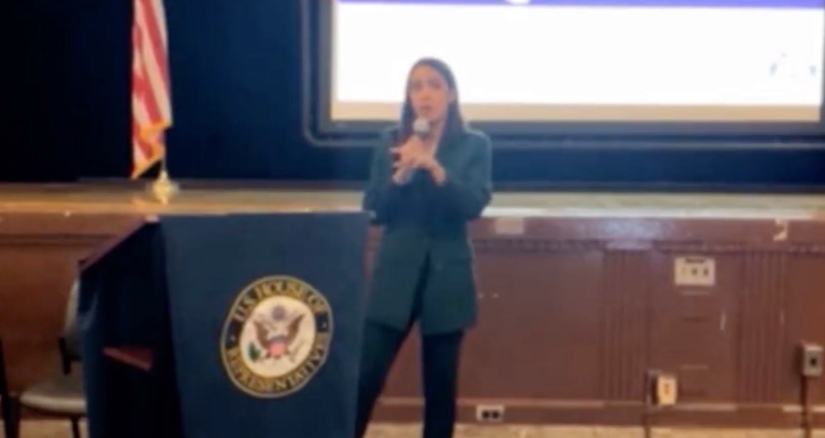 "You Are The Establishment": AOC Gets Shouted Down And Booed At Her Own ...