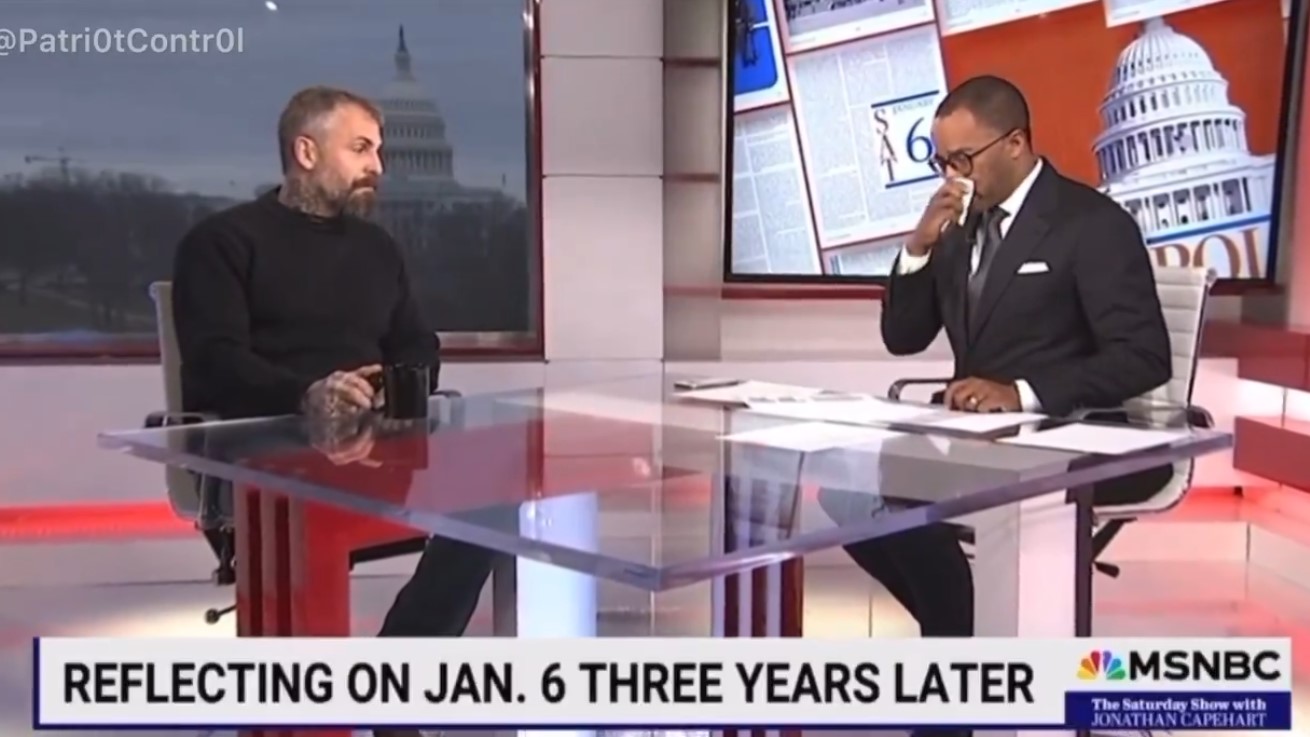 WATCH: MSNBC Anchor Started Crying Live On Air Over J6 Anniversary ...
