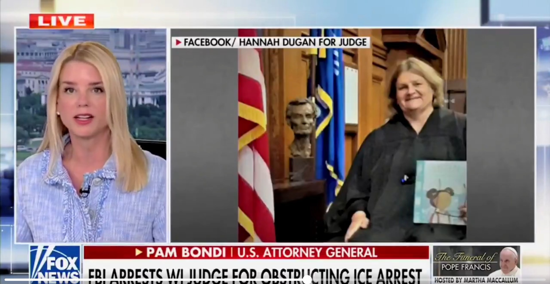 "We Are Going To Prosecute You": Pam Bondi Reveals DOJ Lawfare Campaign ...