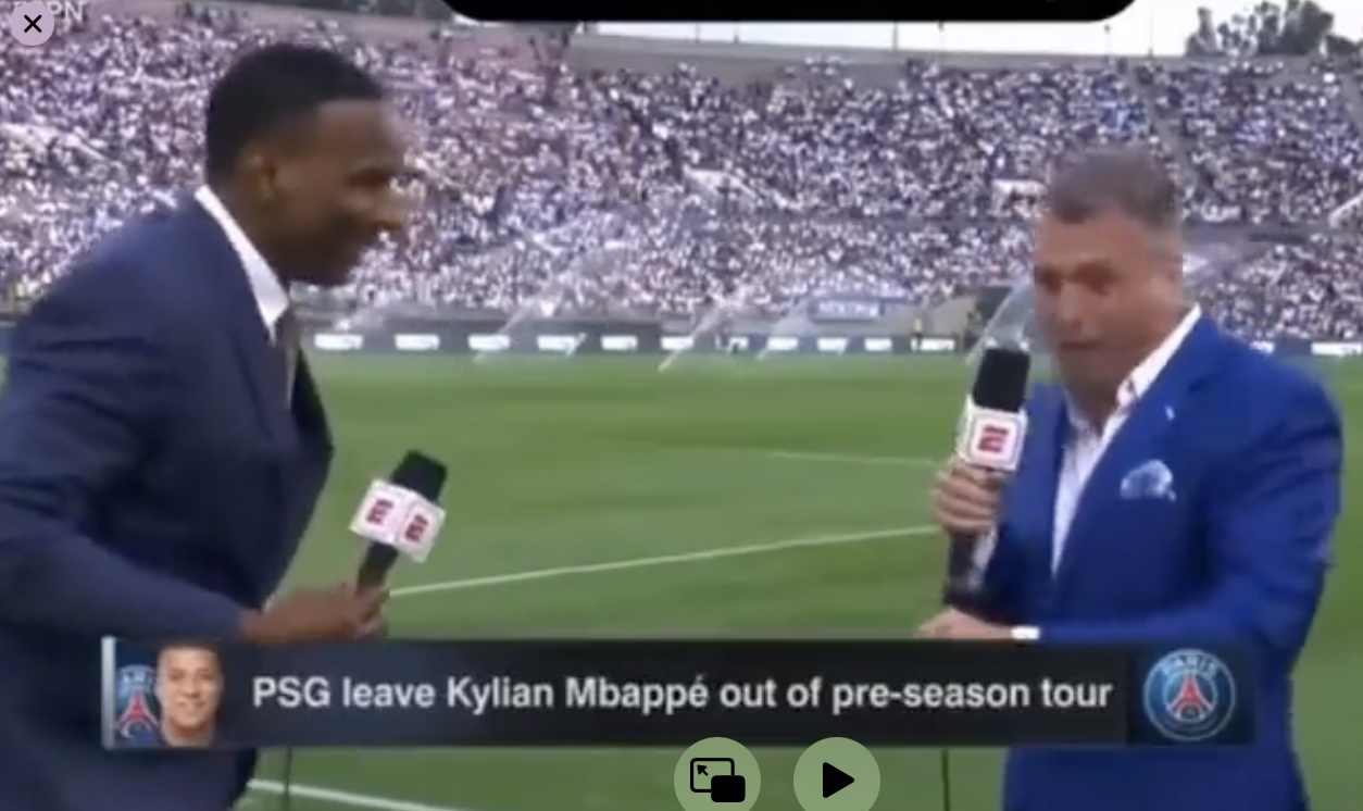 WATCH: ESPN Host Collapses Live On Air While Reporting From Soccer ...