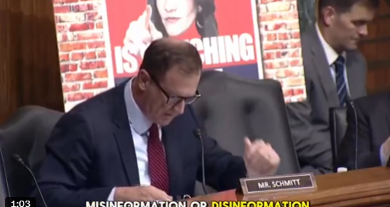 "She Lied": GOP Senator Brings The Receipts To Show Biden Censorship ...