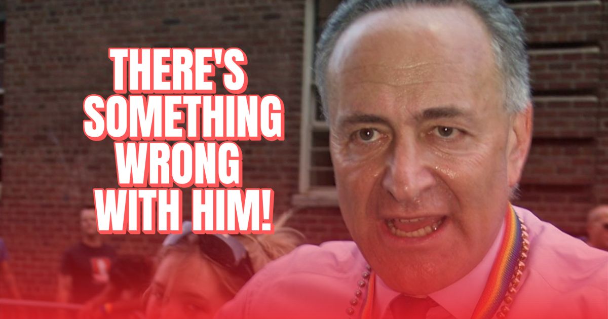 WATCH: Trump Exposes "There's Something Wrong" With Chuck Schumer - The ...