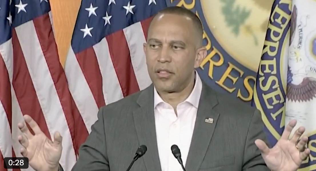 WATCH: Democrat Leader Hakeem Jeffries Threatens To Dox ICE Agents Even ...