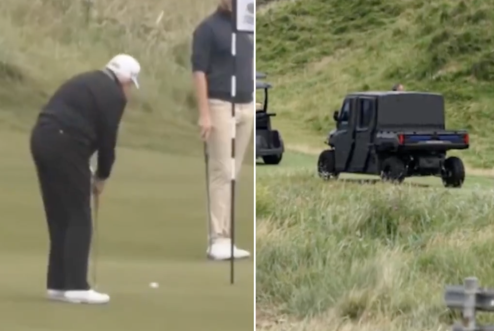 WATCH: Trump’s New “Golf Force One” Spotted - The American Tribune.com