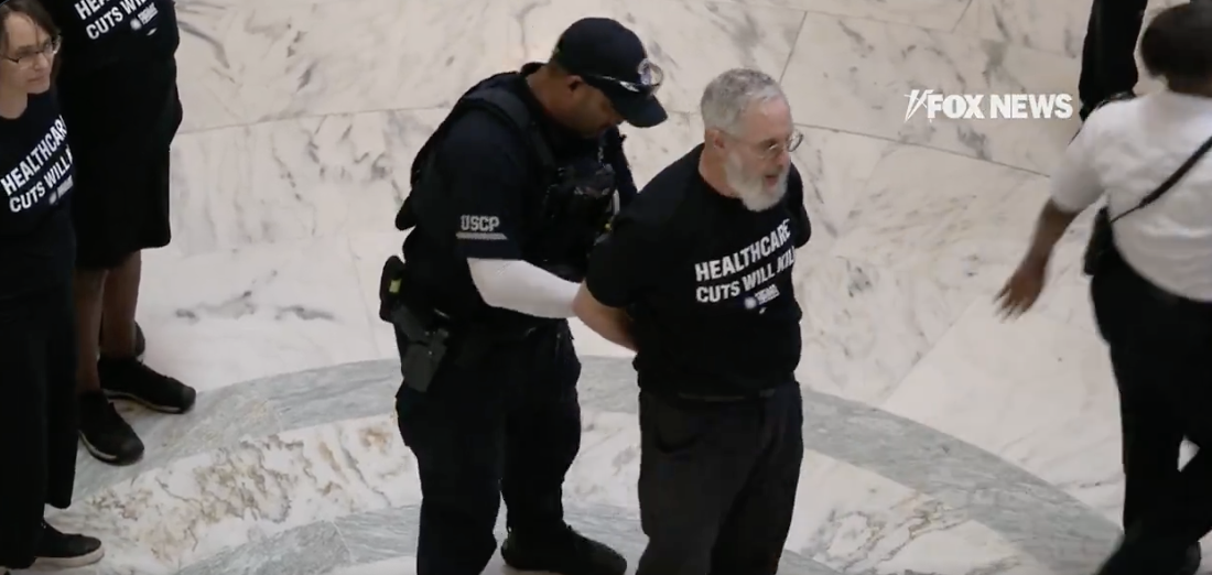 WATCH: Gaggle Of Angry Leftists Storms The Capitol To Protest Trump ...