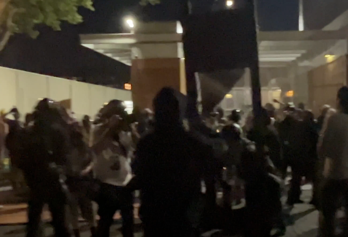WATCH: Leftist Rioters Threaten ICE Agents With Guillotine, Face Major ...