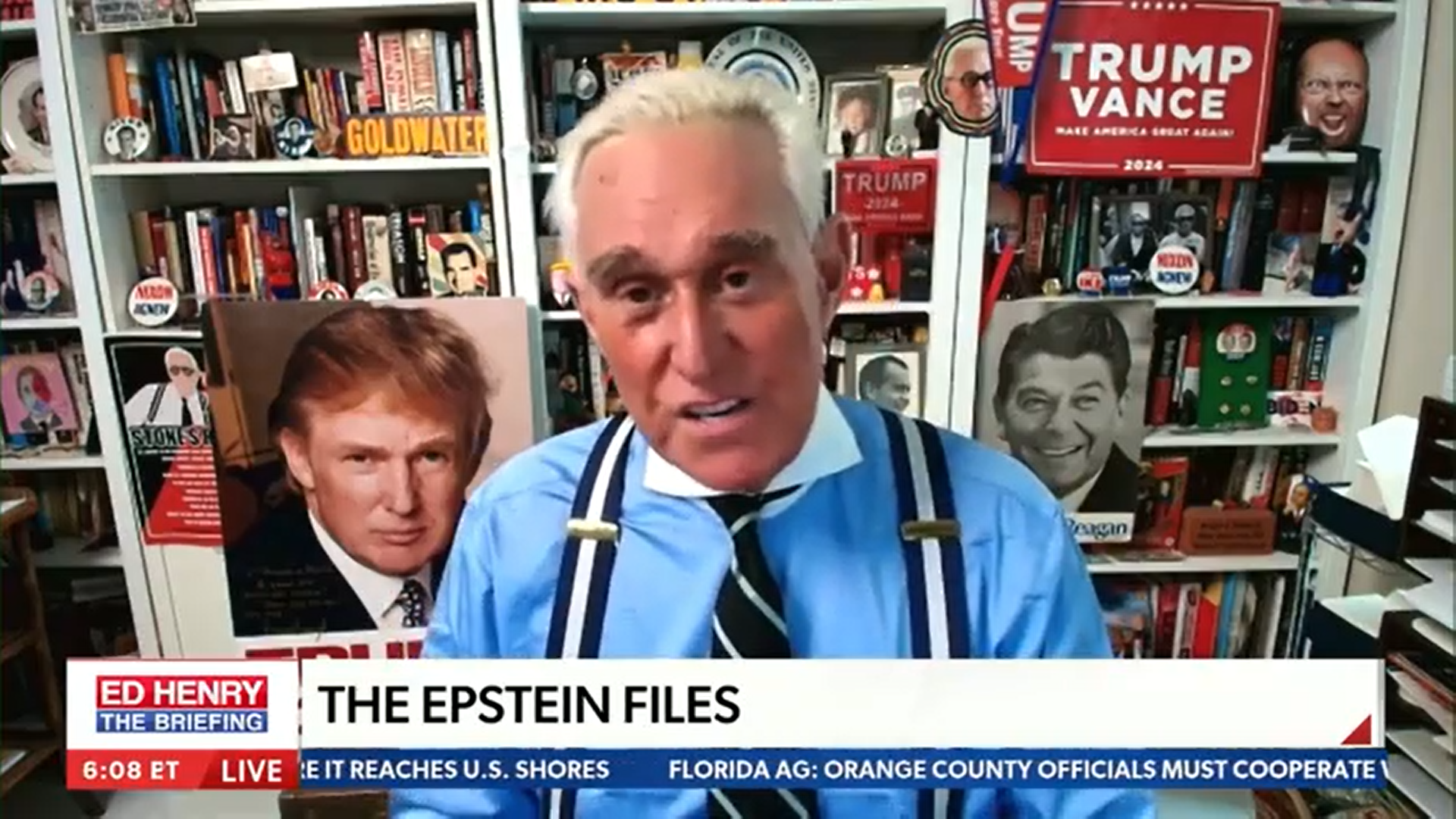 Roger Stone Exposes High Powered Democrat Leaders He Alleges Went To ...