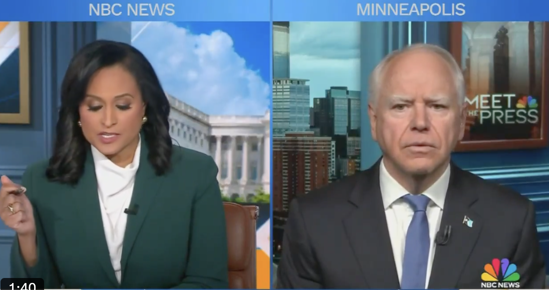 WATCH: Walz Has Total Meltdown After Getting Called Out For Allowing ...