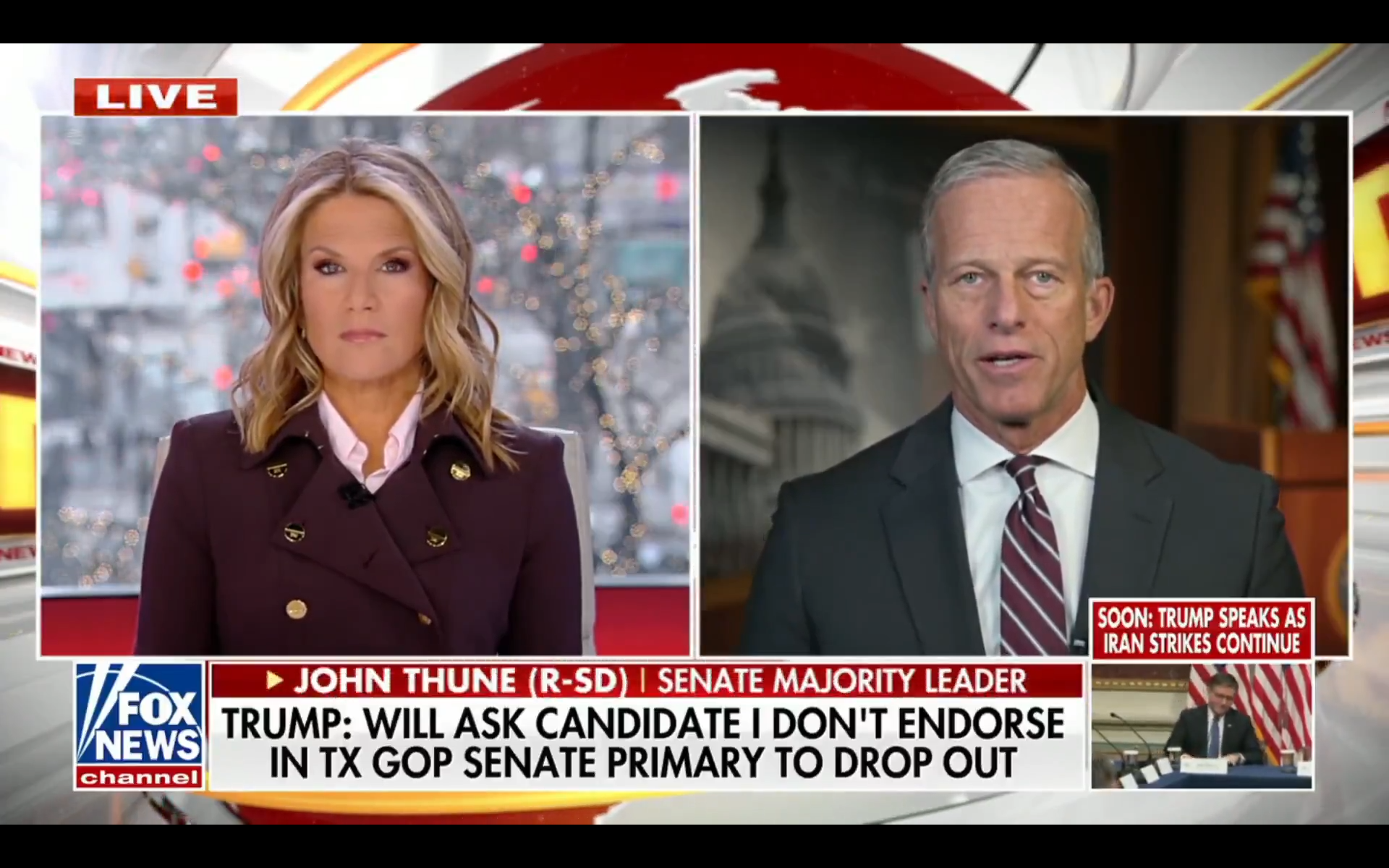 WATCH: Senate Leader, Fox News Skewered For Putting RINO Senator First ...