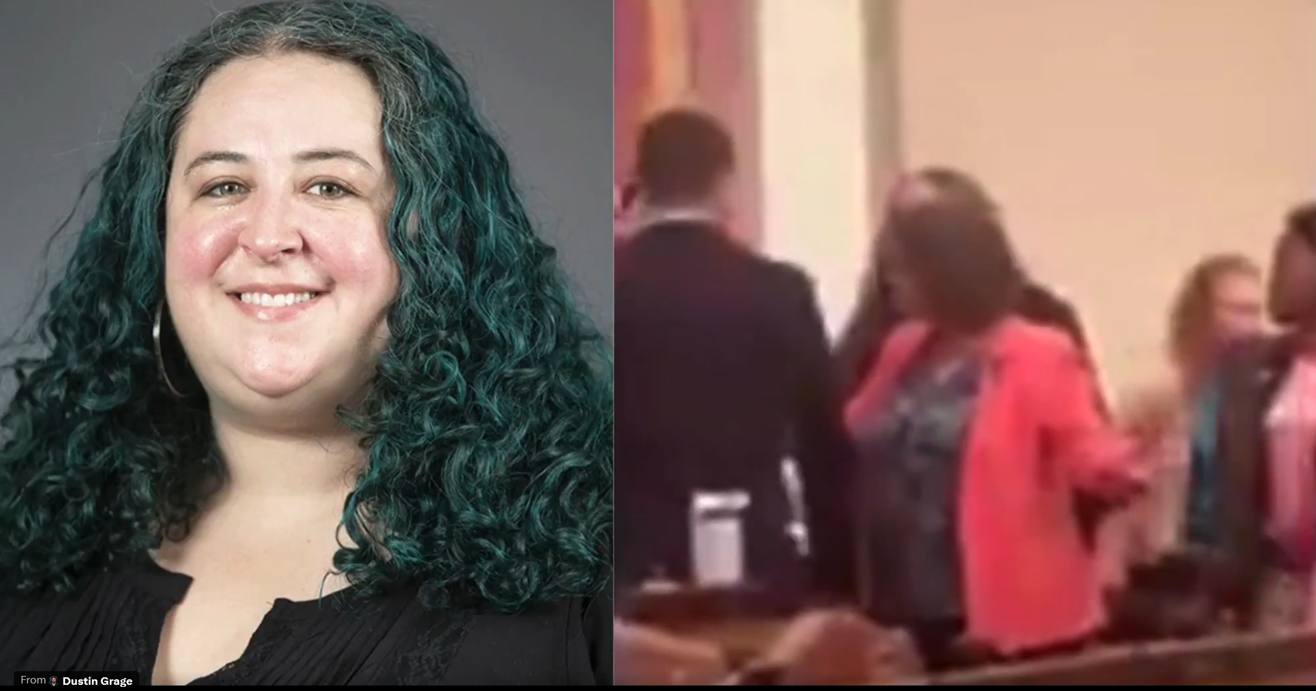 WATCH: Blue-Haired Democrat Has Screaming, Vulgar Meltdown After Her ...